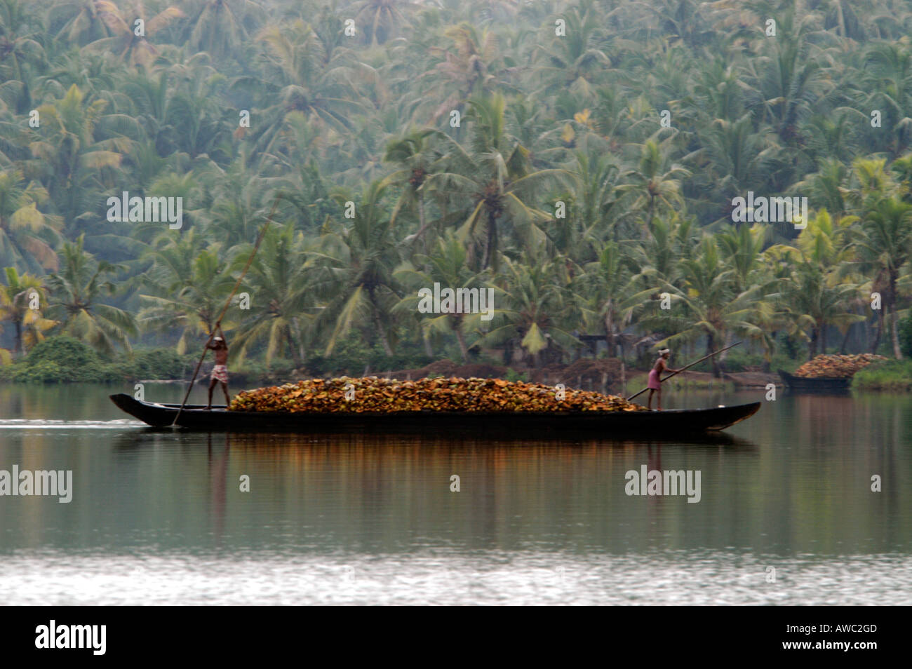 Backwaters varkala hi-res stock photography and images - Alamy