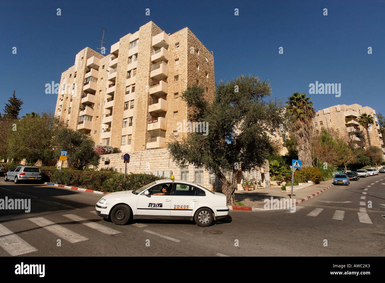 Israel Jerusalem Komemiyut Talbiya neighborhood Stock Photo - Alamy