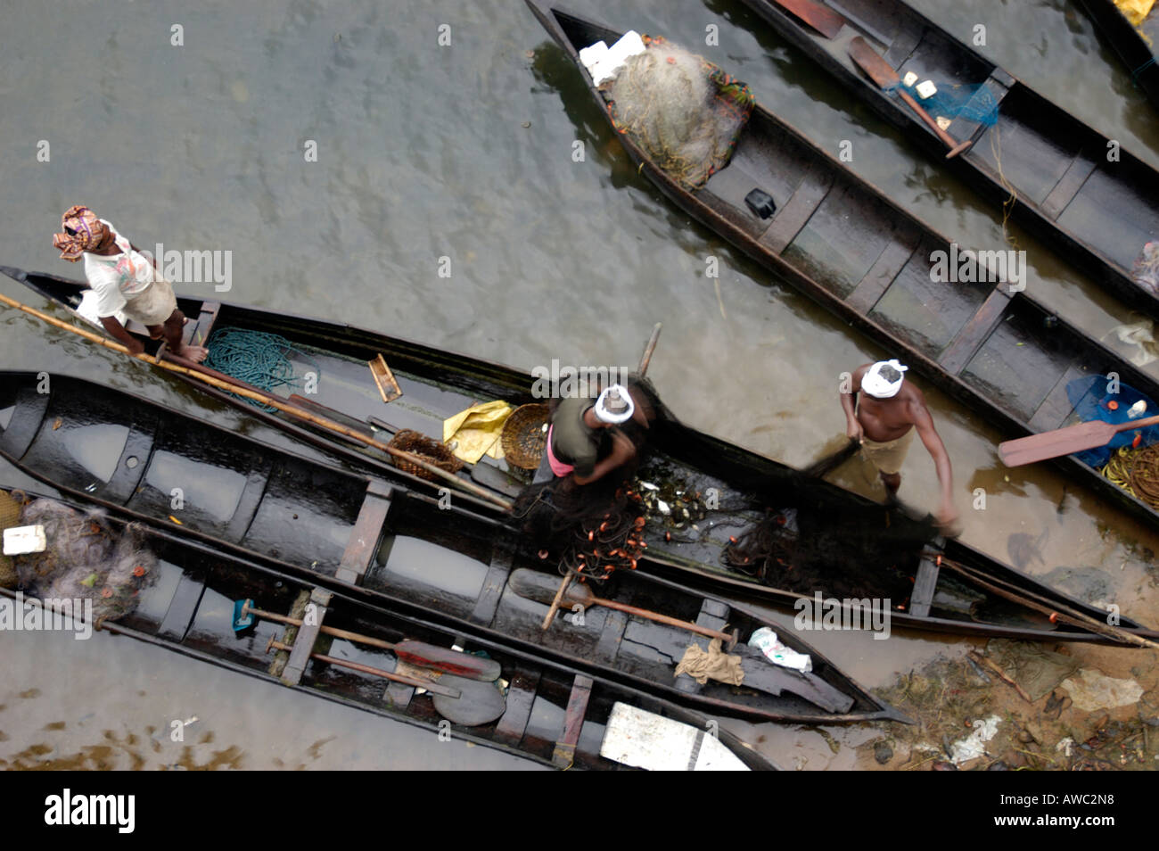 Backwaters varkala hi-res stock photography and images - Alamy