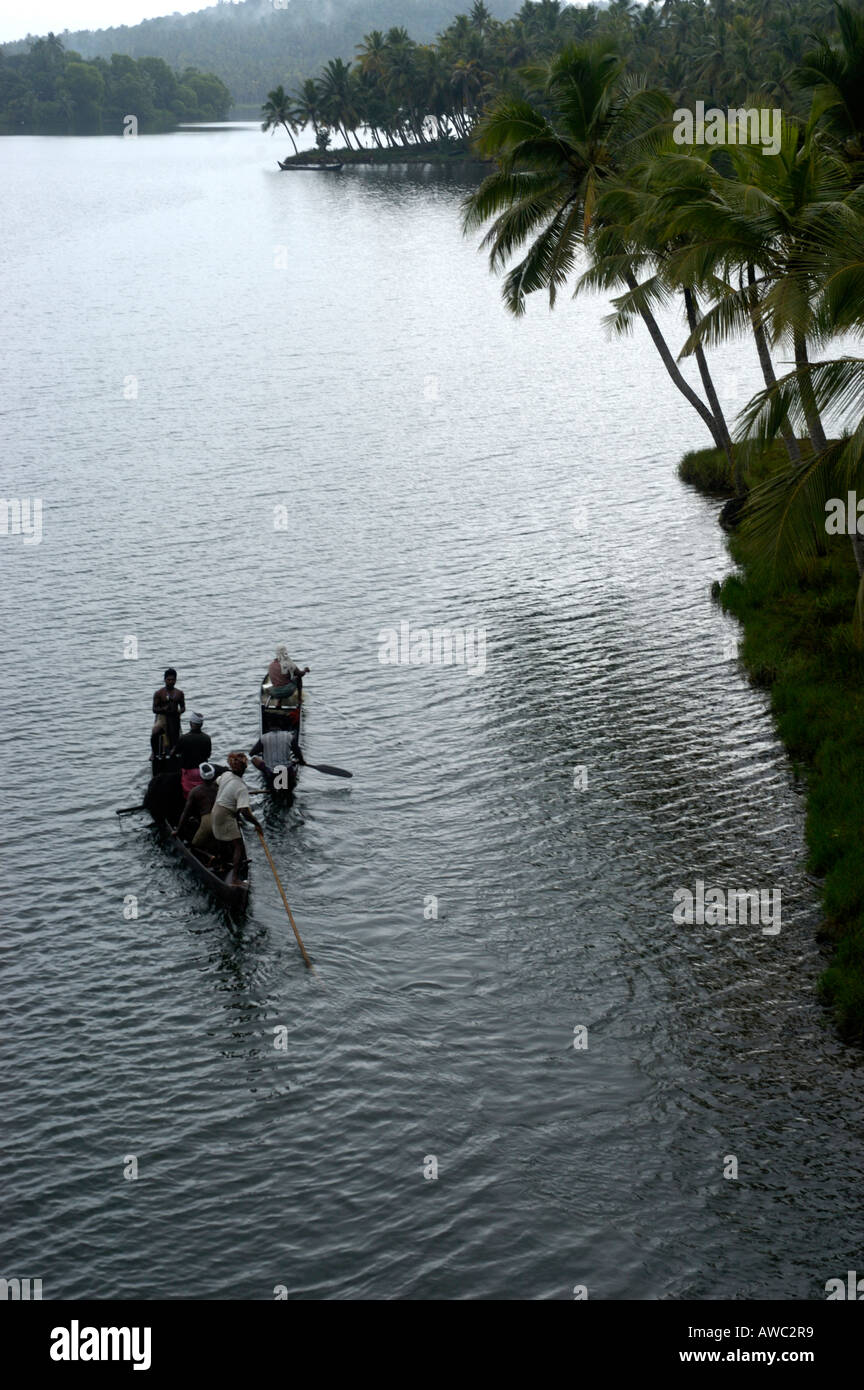 Backwaters varkala hi-res stock photography and images - Alamy