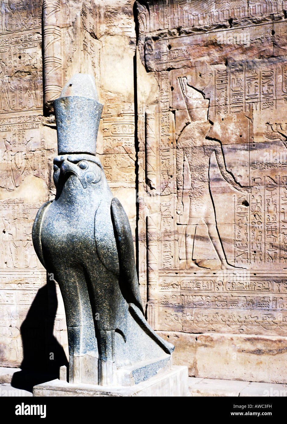 Temple of Horus, Edfu Stock Photo - Alamy