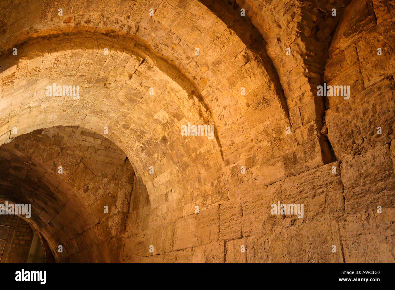 Jerusalem Israel The Western Wall Wilson s Arch Stock Photo - Alamy