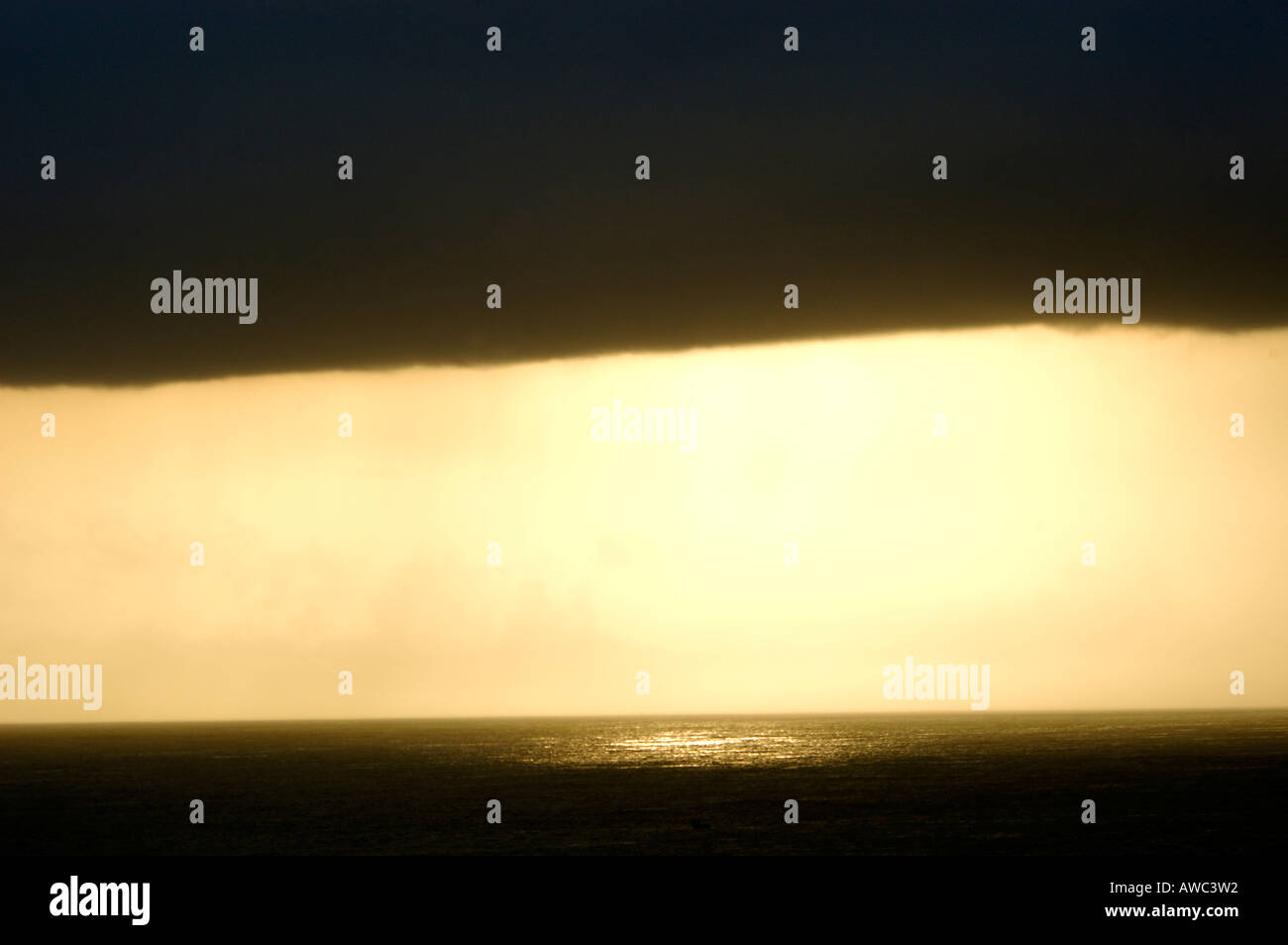 MONSOON SUNSET OVER ARABIAN SEA Stock Photo - Alamy