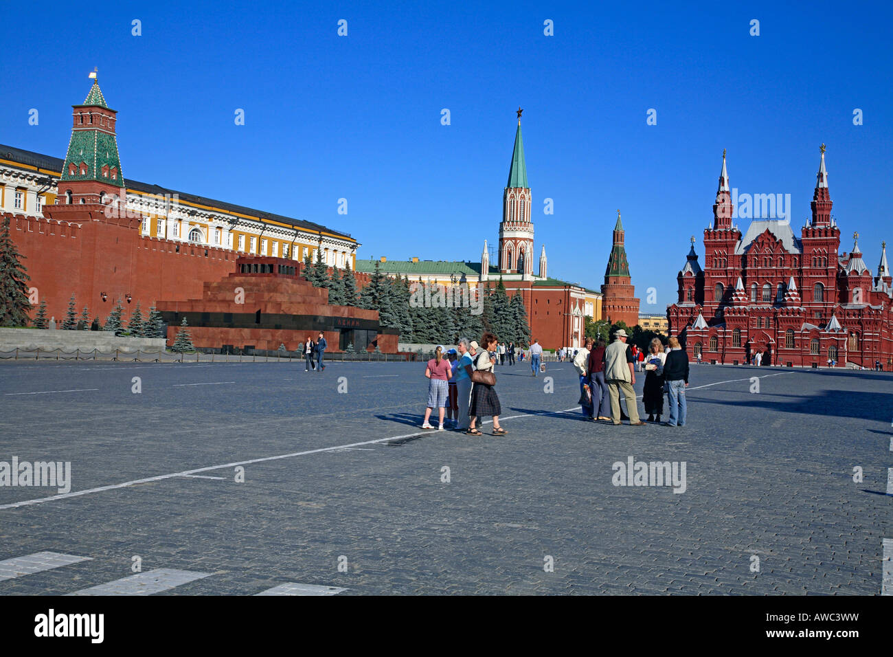 Russia, Moscow, Red Square, The Kremlin, Lenin Mausoleum, State History ...