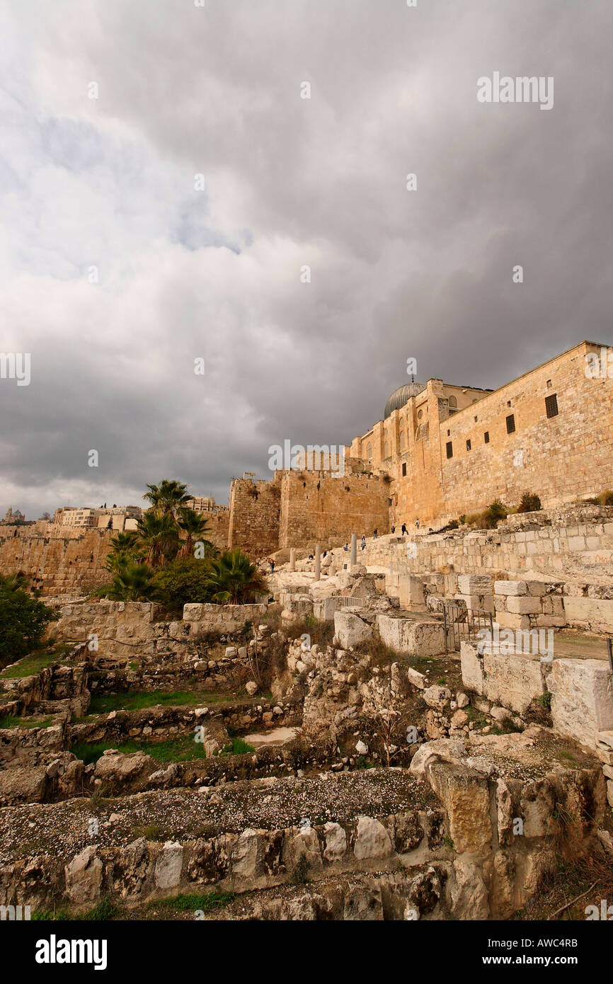 Ophel archaeological park hi-res stock photography and images - Alamy