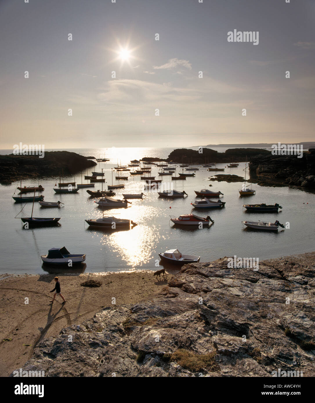 Trearddur bay hi-res stock photography and images - Alamy