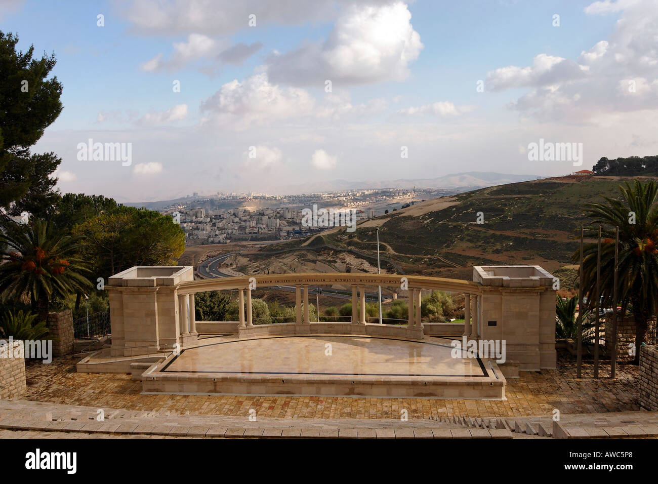 Israel Jerusalem The Hebrew University campus on Mount Scopus the ...