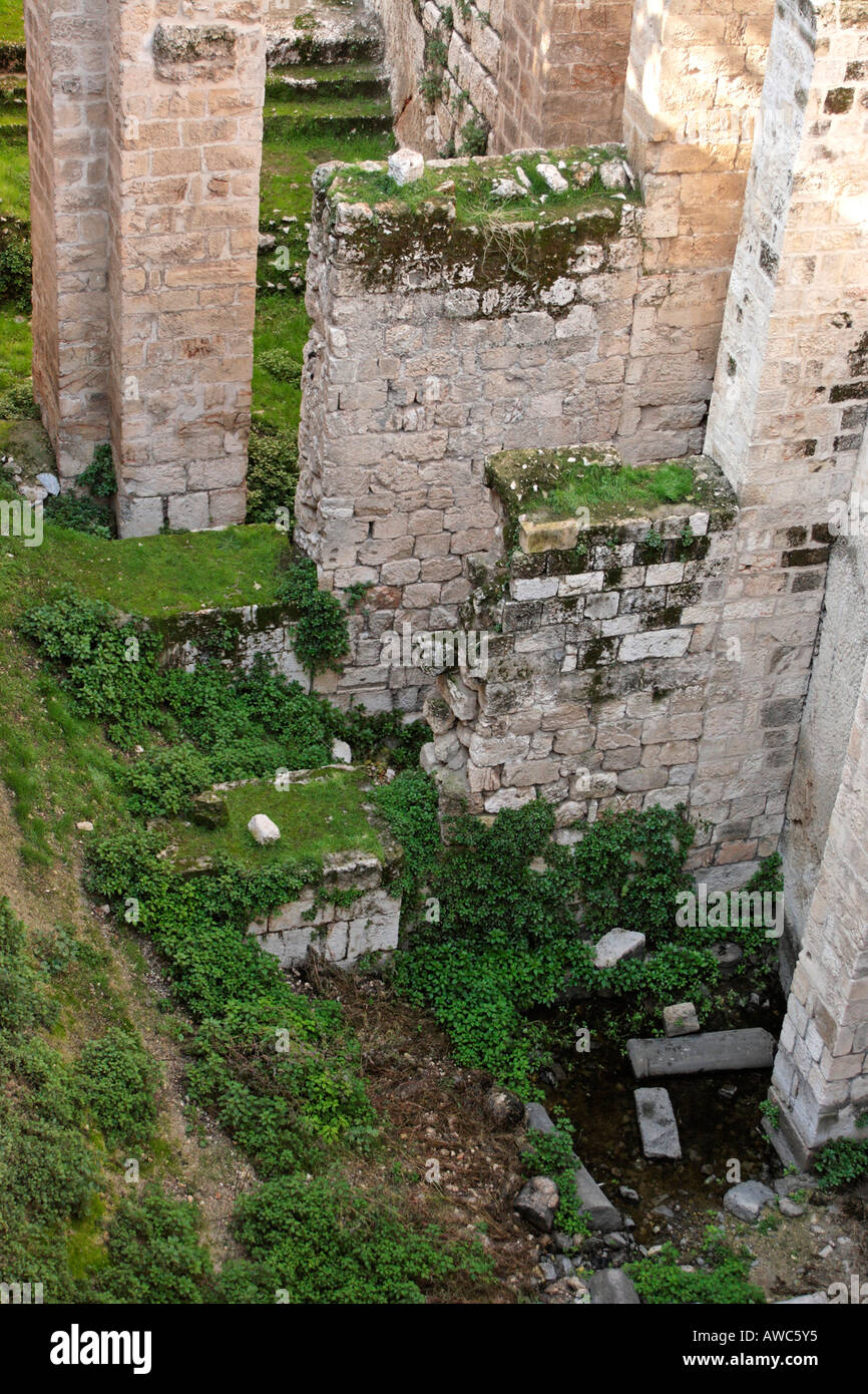 Israel Jerusalem The Pool of Bethesda the southern pool Stock Photo - Alamy