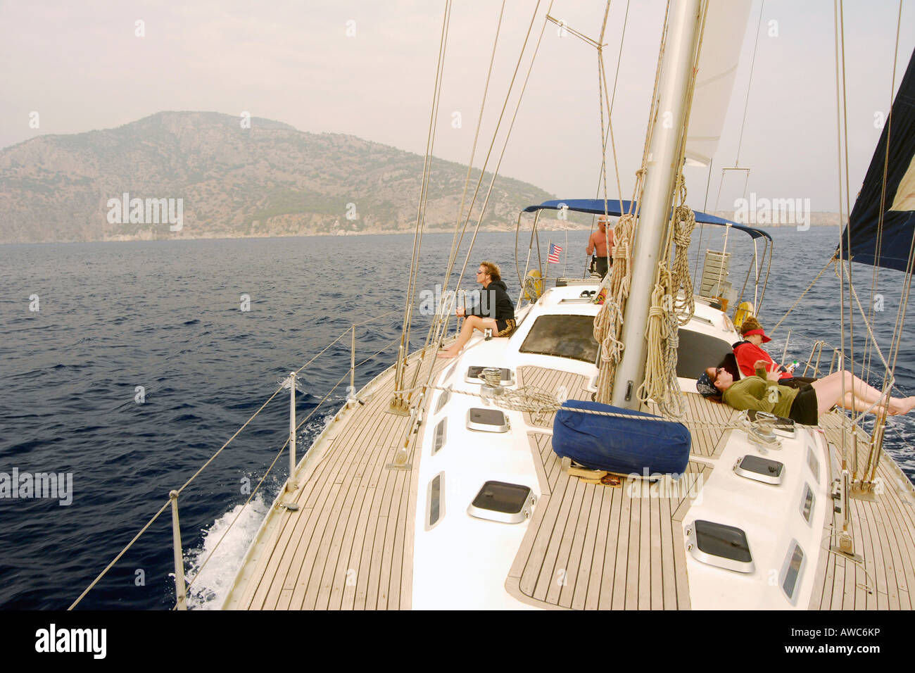 Sailing the Datca Peninsula, Turkey Stock Photo - Alamy