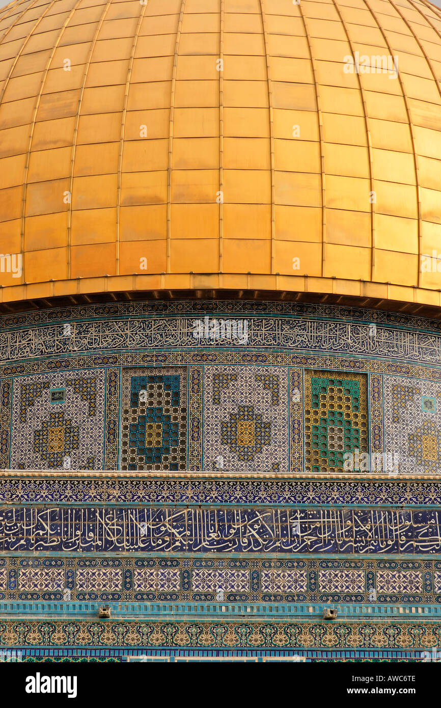 Jerusalem Israel Old City The Dome of the Rock at Haram esh Sharif the ...