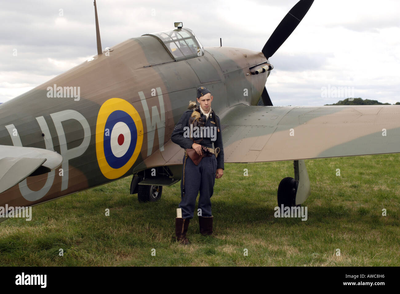 WWII Hawker Hurricane Fighter Plane from the Battle of Britain on ...