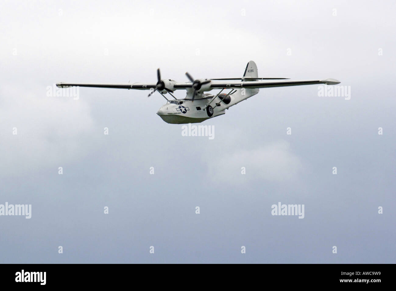 WW2 Coastal and shipping protection PBY 5A Catalina Seaplane Stock ...