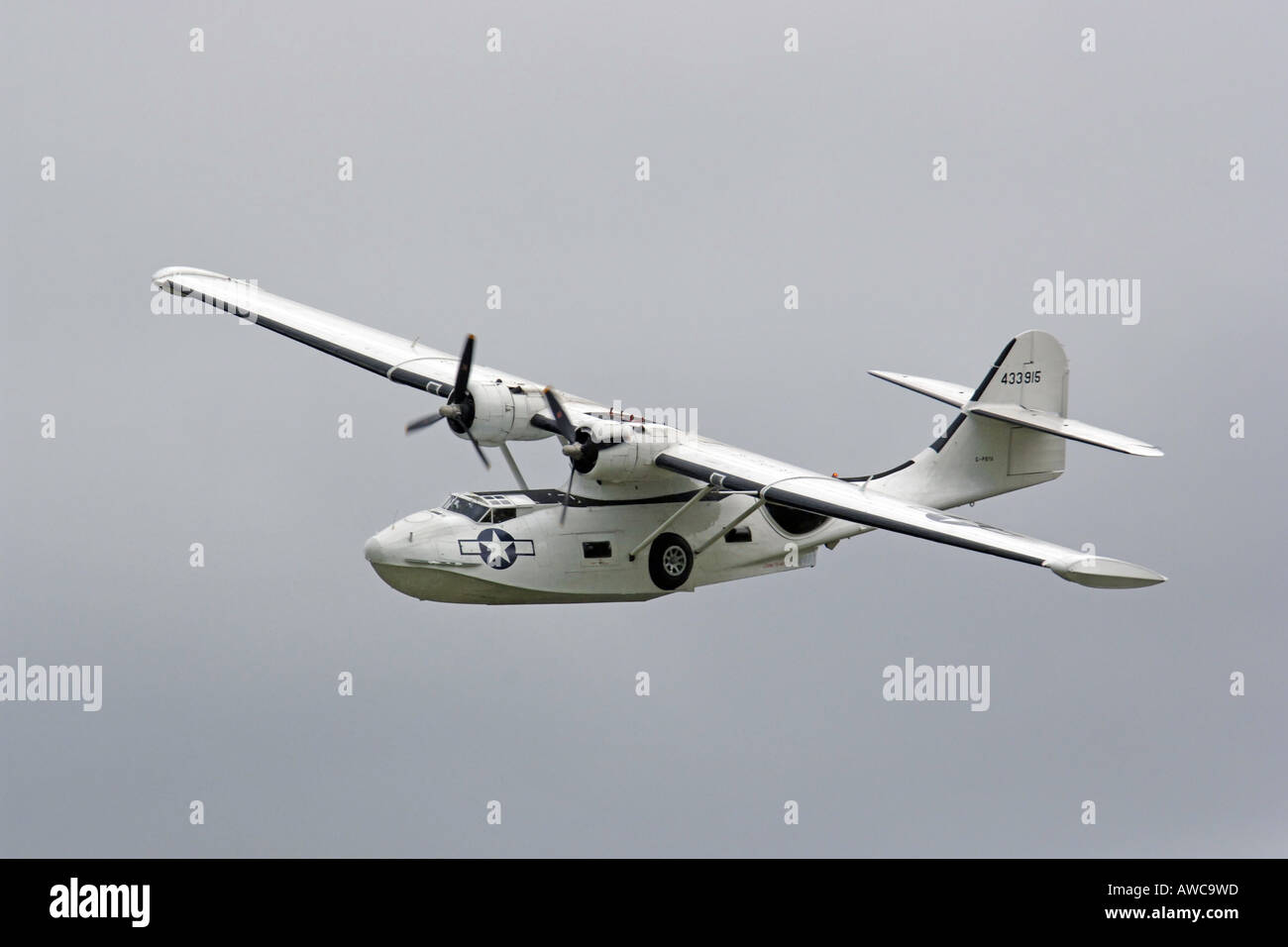 WW2 Coastal and shipping protection PBY 5A Catalina Seaplane Stock ...