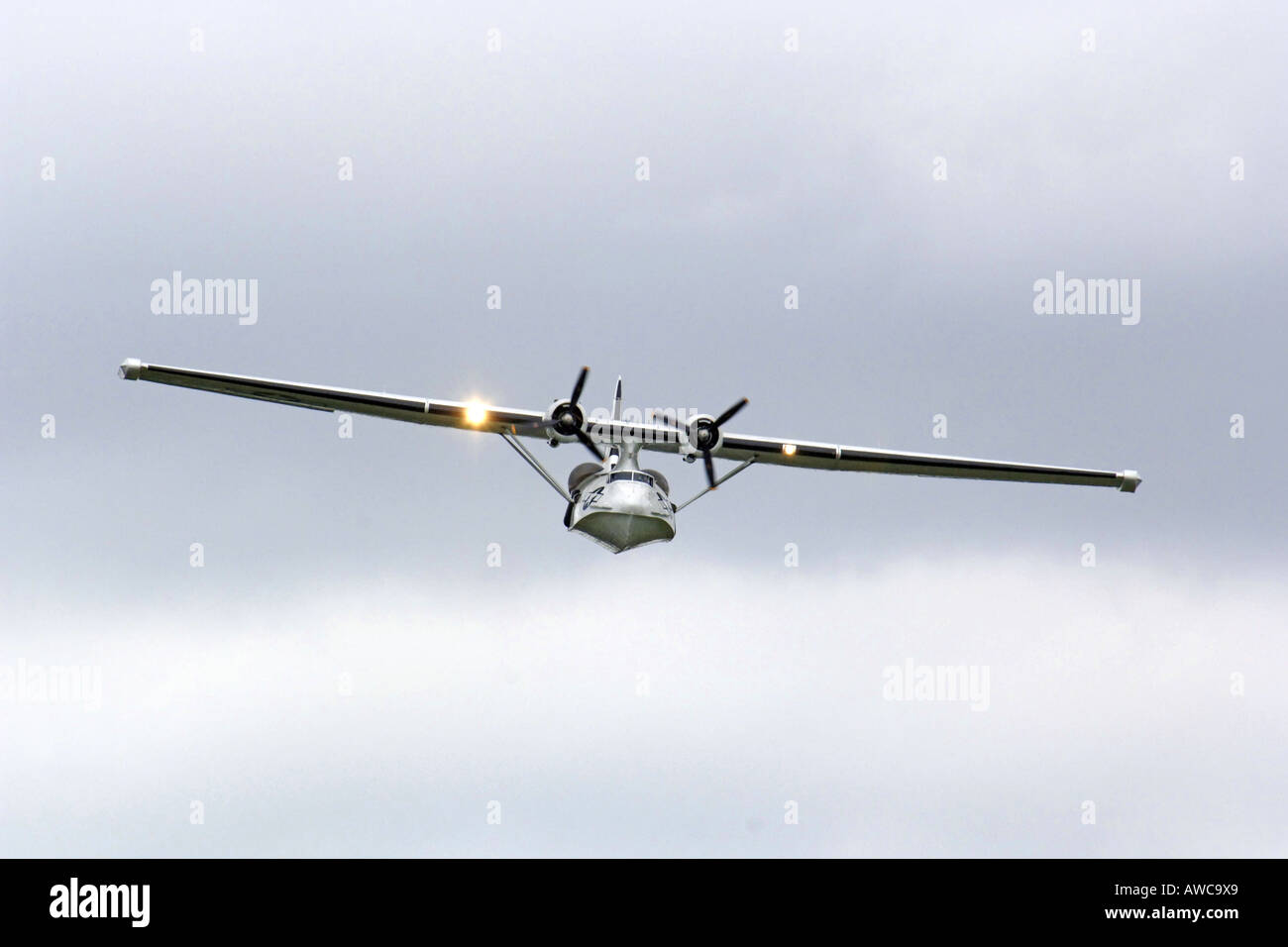 WW2 Coastal and shipping protection PBY 5A Catalina Seaplane Stock ...