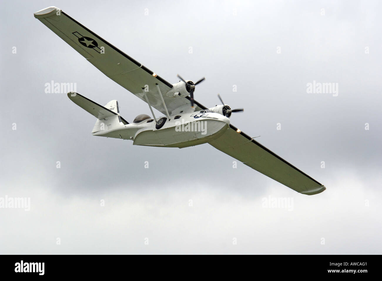 WW2 Coastal and shipping protection PBY 5A Catalina Seaplane Stock ...