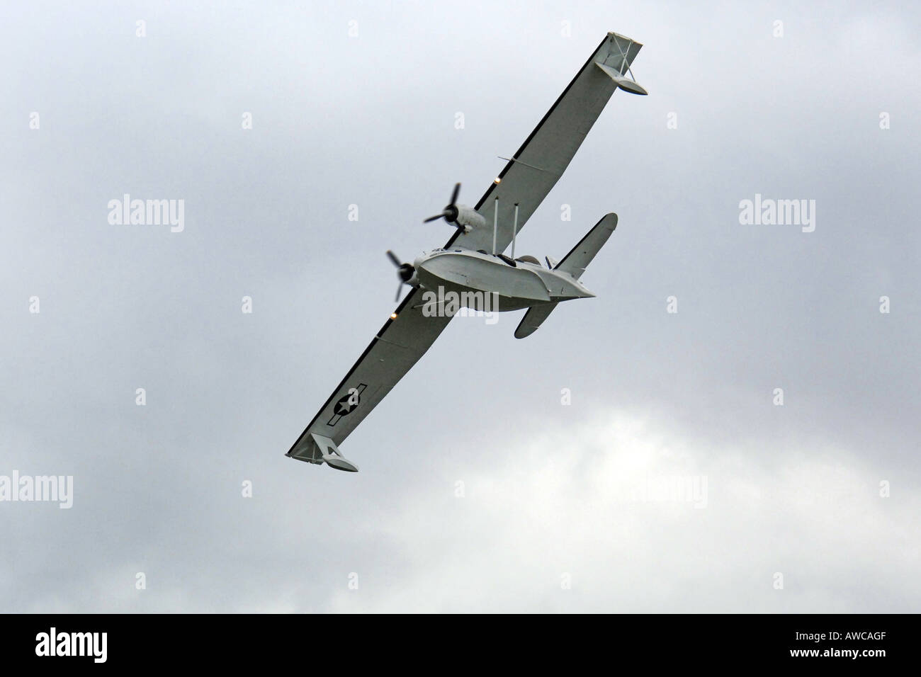 WW2 Coastal and shipping protection PBY 5A Catalina Seaplane Stock ...