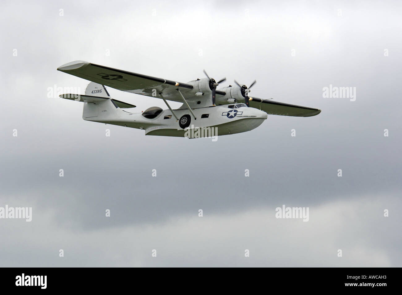 WW2 Coastal and shipping protection PBY 5A Catalina Seaplane Stock ...