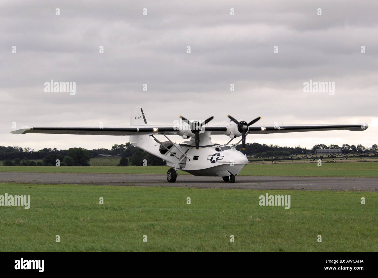 WW2 Coastal and shipping protection PBY 5A Catalina Seaplane Stock ...