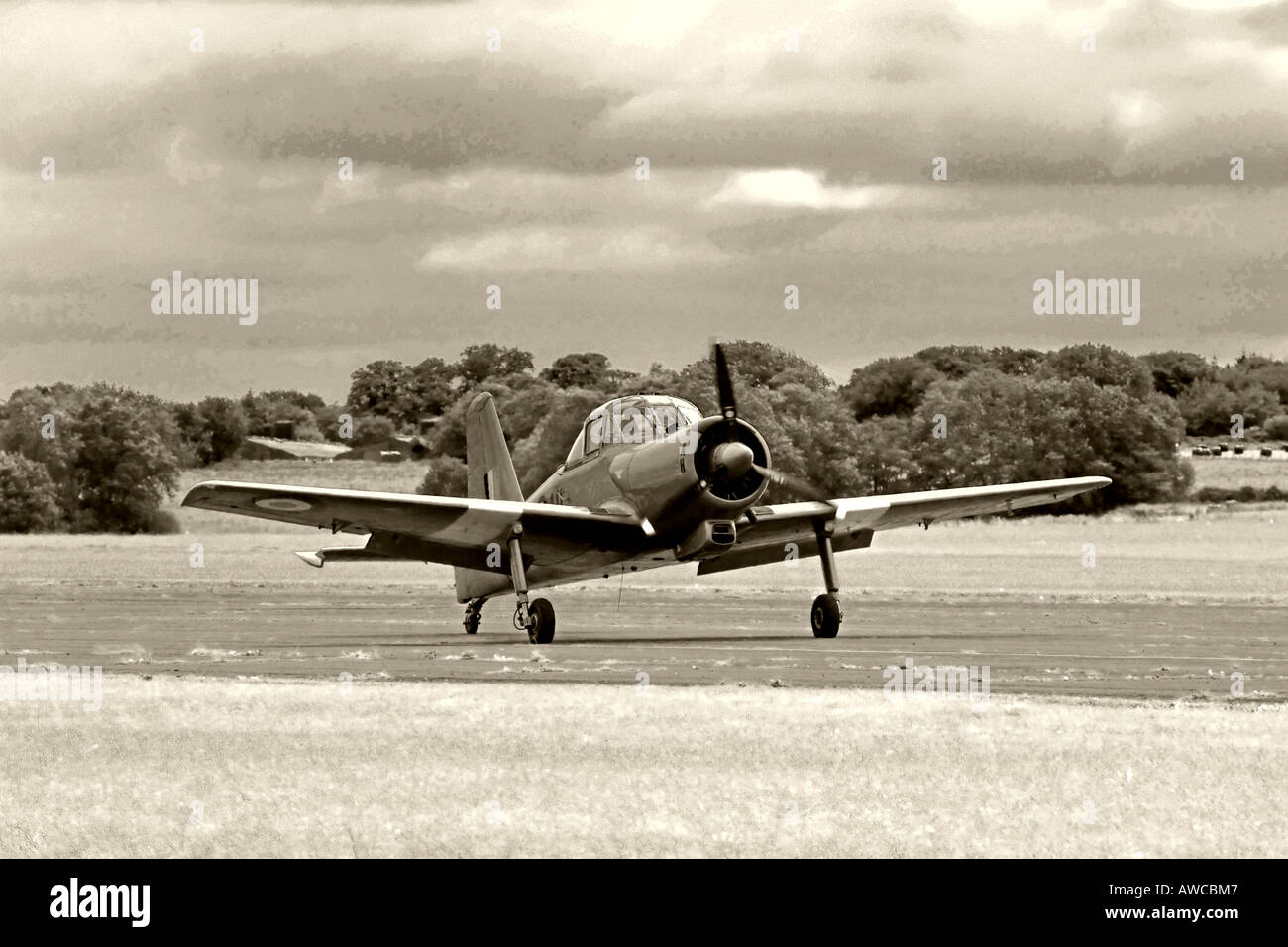 1950s British RAF Percival Proctor advanced training aircraft Stock ...