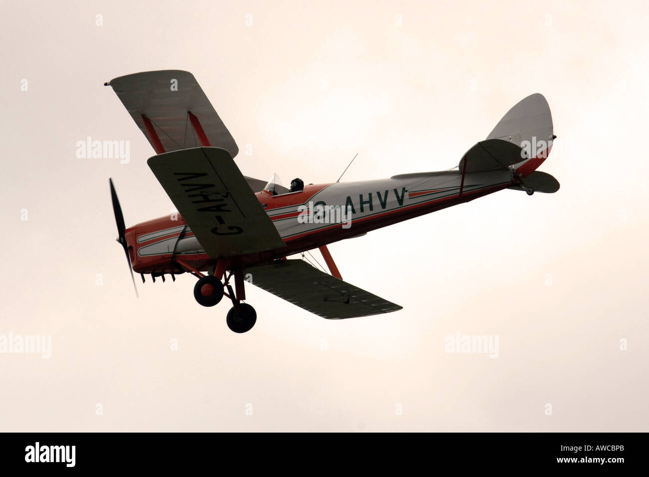 British De Havilland Tiger Moth Bi Plane from the 1930s Stock Photo - Alamy