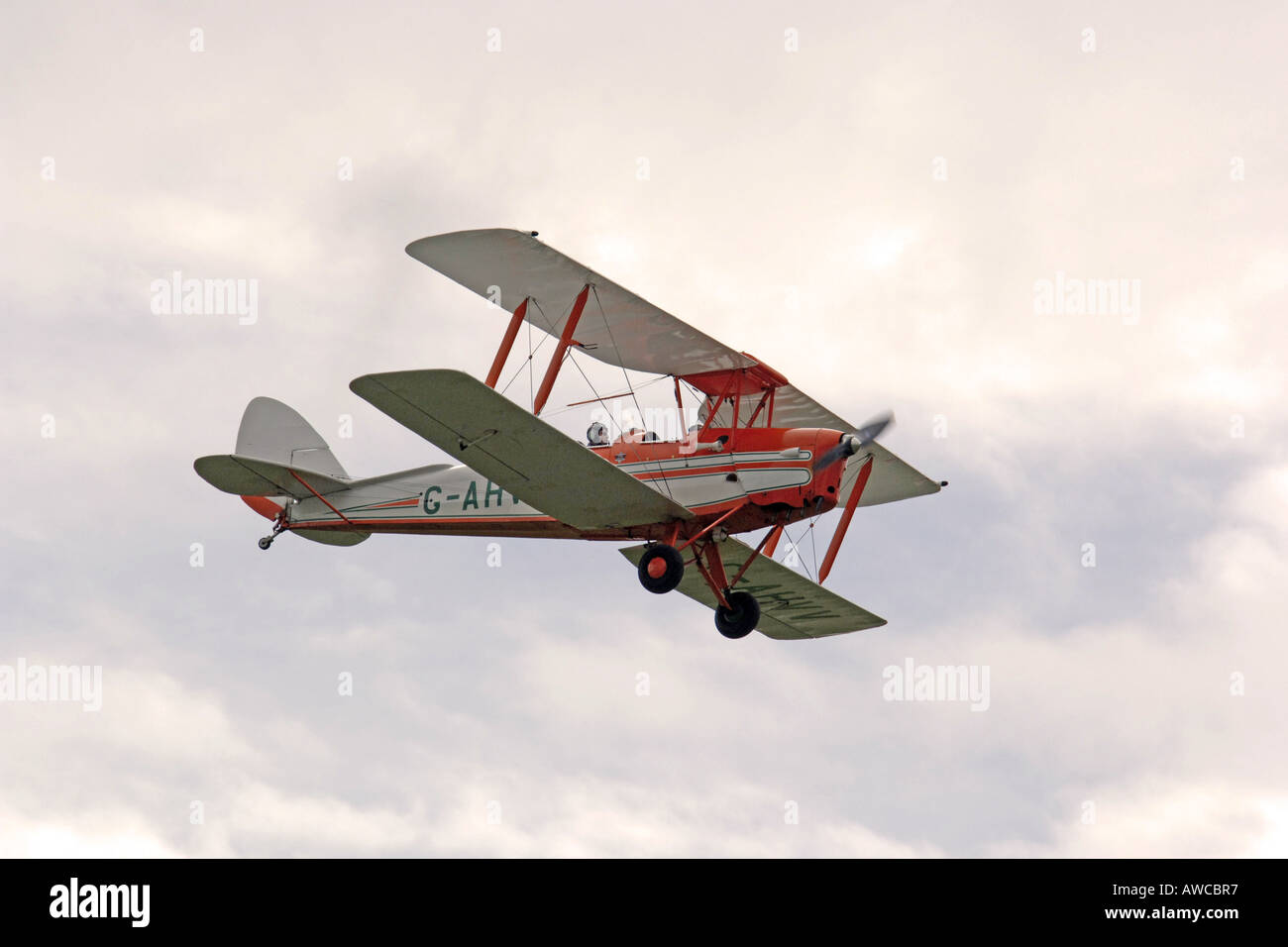 British De Havilland Tiger Moth Bi Plane from the 1930s Stock Photo - Alamy