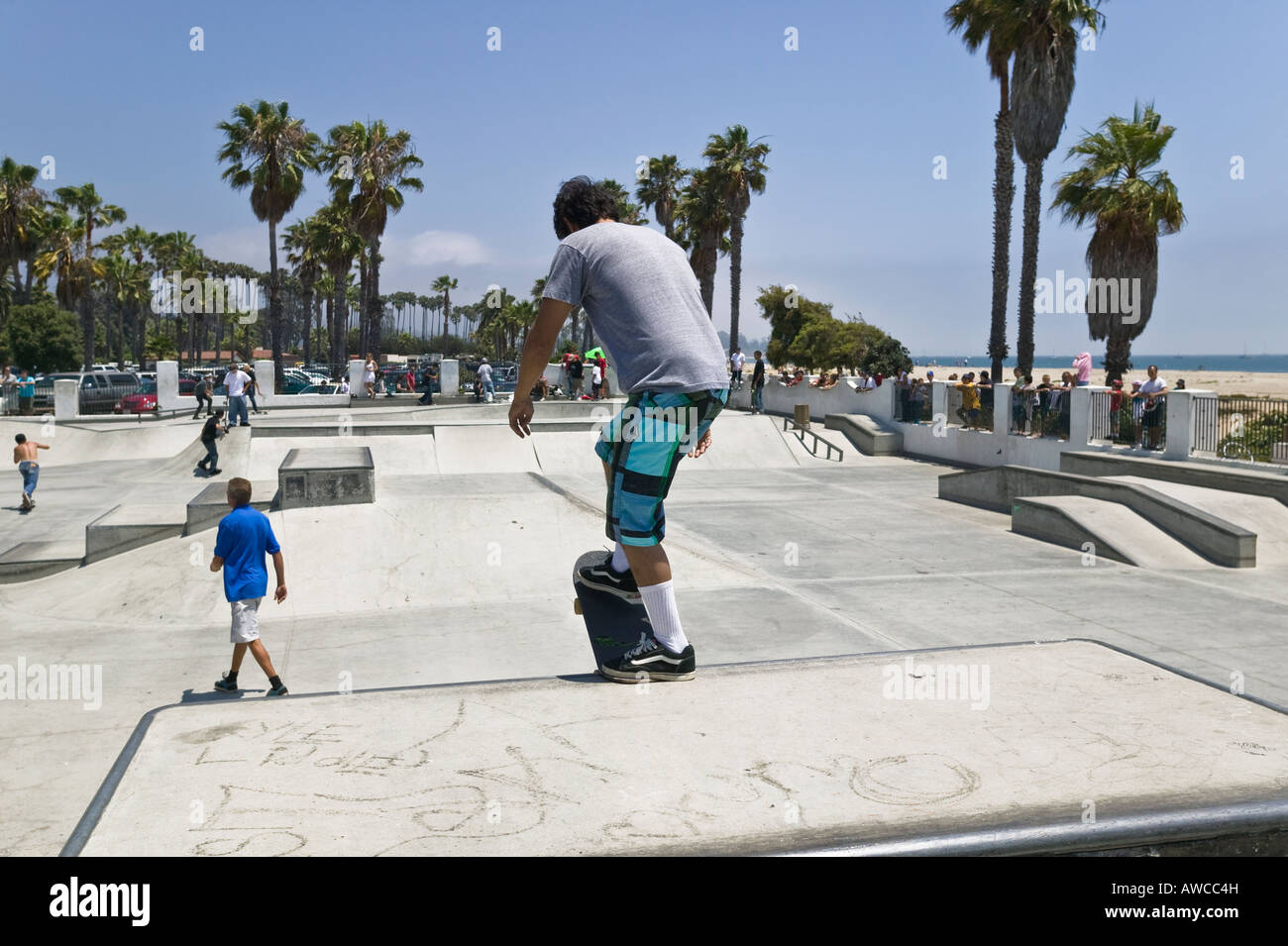 Skateboard Park, Santa Barbara, California, USA Stock Photo - Alamy