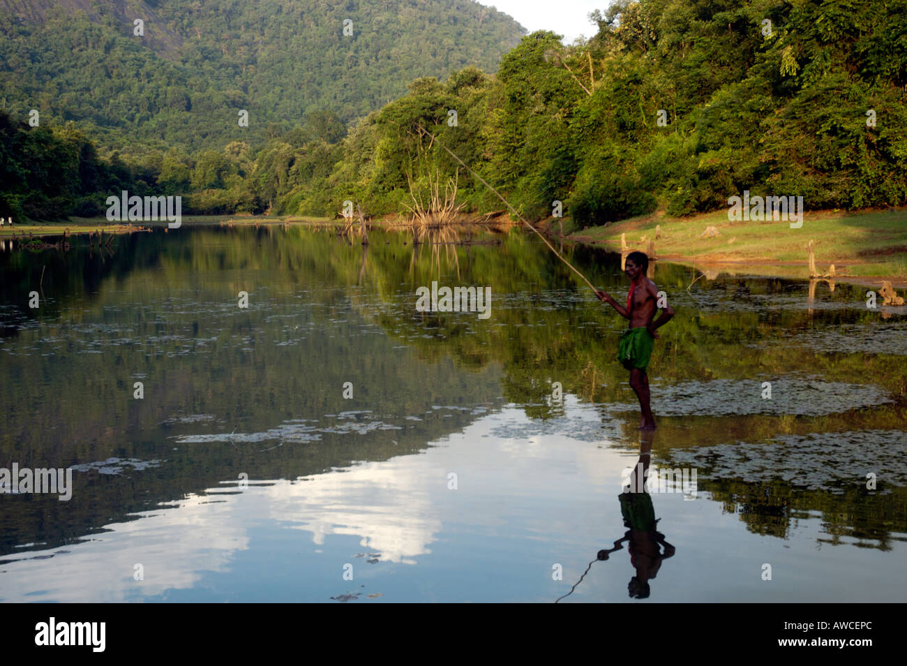 LANDSCAPE THATTEKKAD BIRD SANCTUARY Stock Photo - Alamy