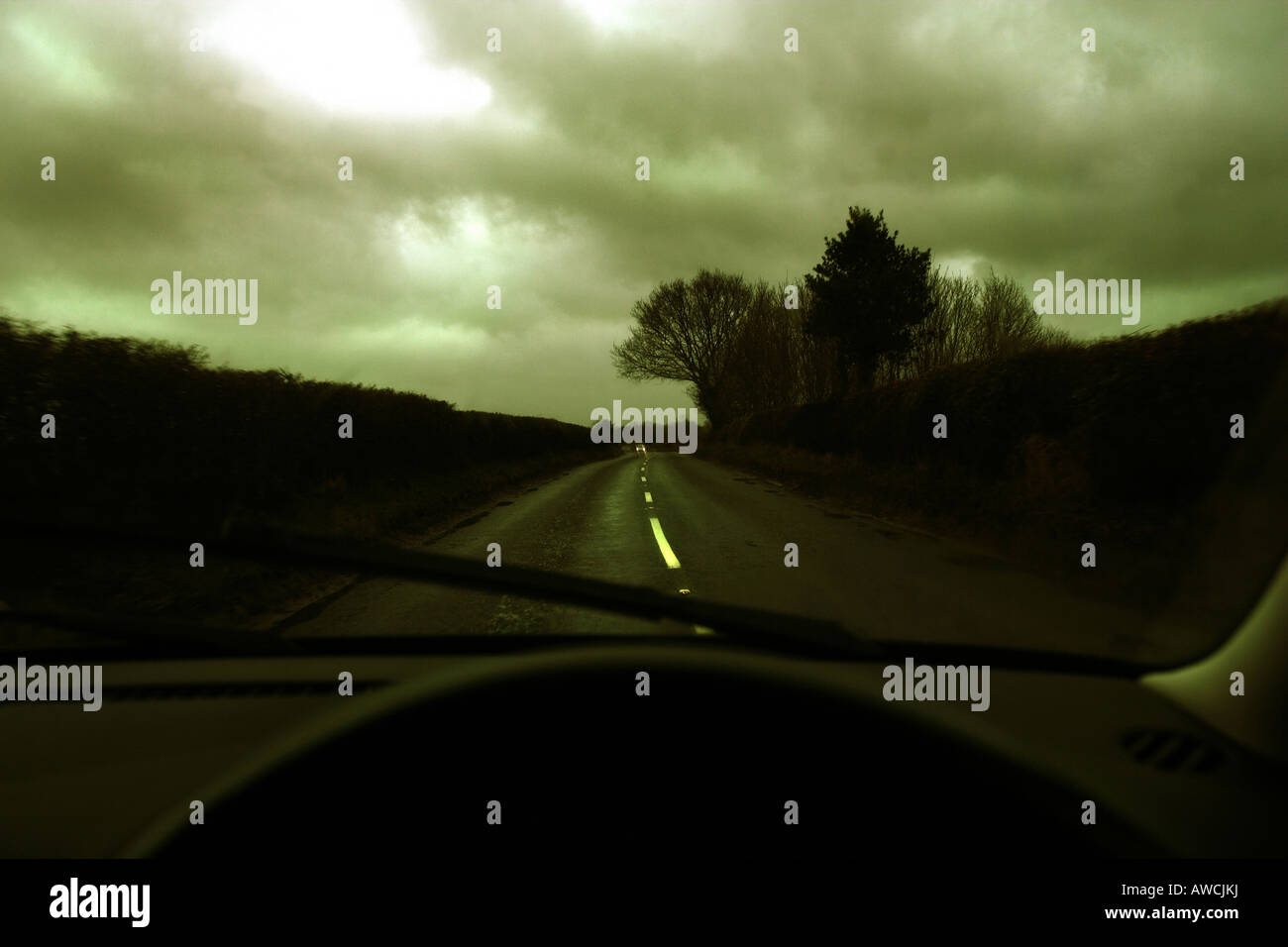 Night driving on country hi-res stock photography and images - Alamy