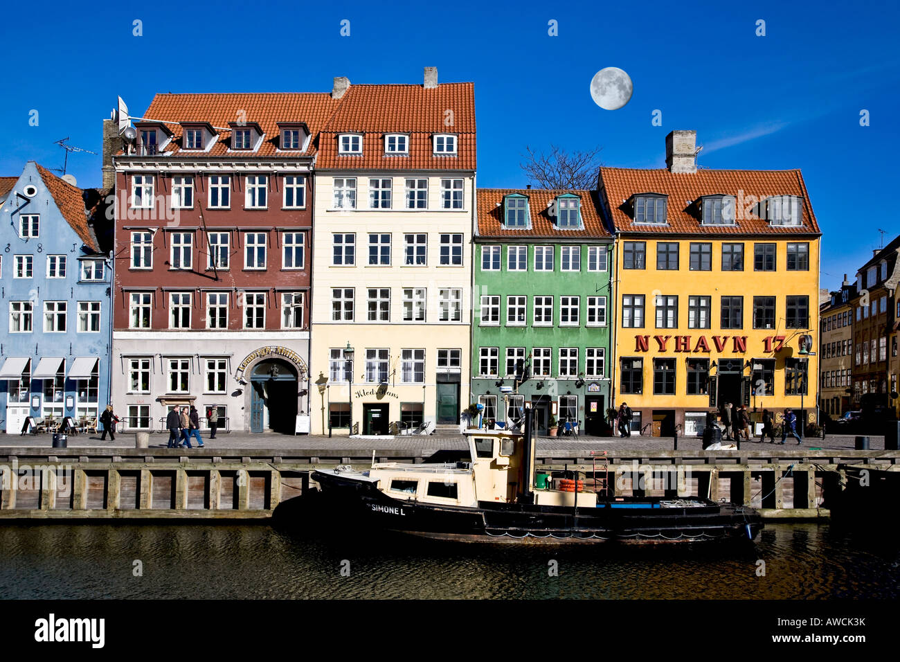 Nyhavn Canal Copenhagen Stock Photo - Alamy