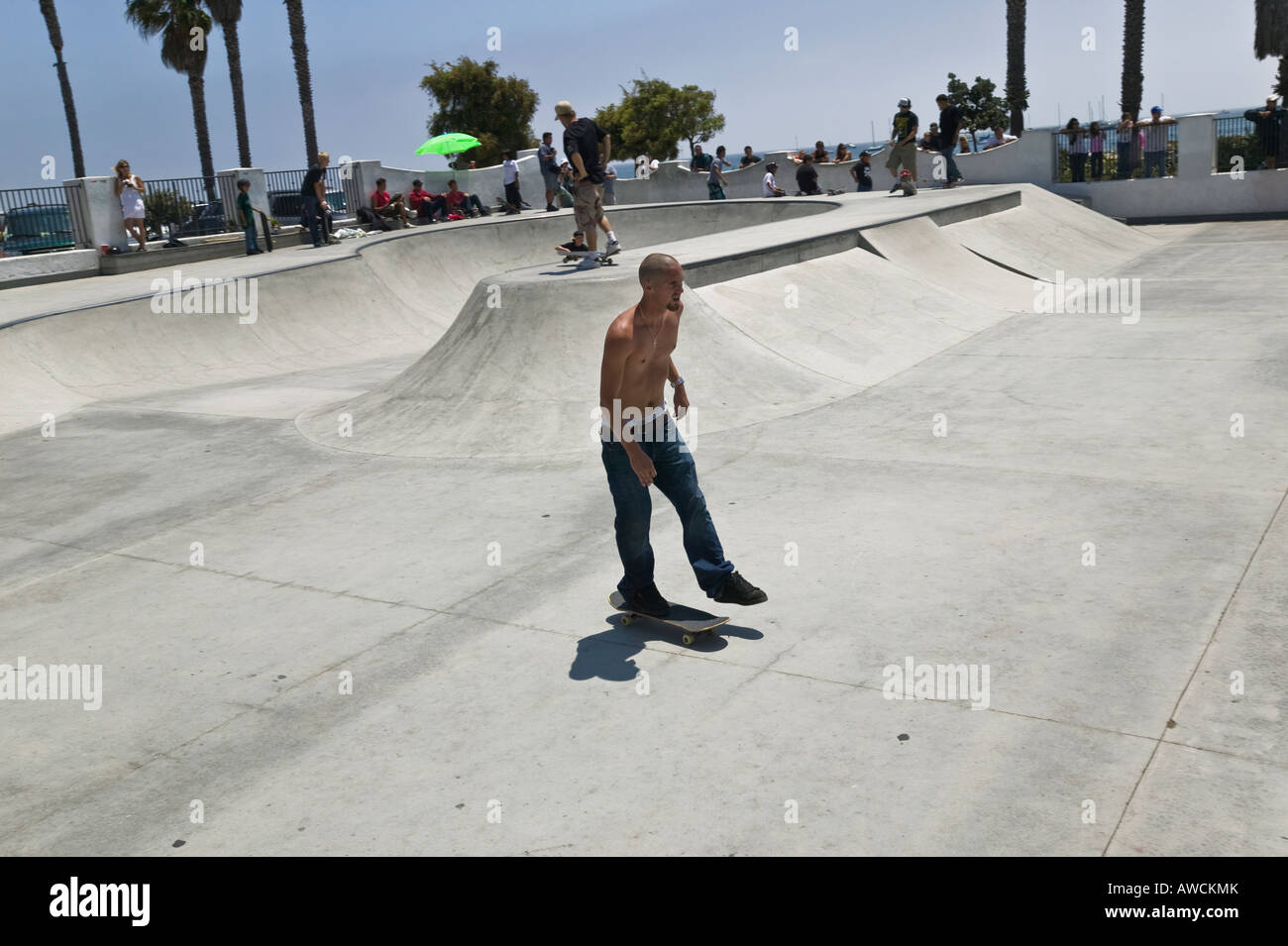 Skateboard Park, Santa Barbara, California, USA Stock Photo - Alamy