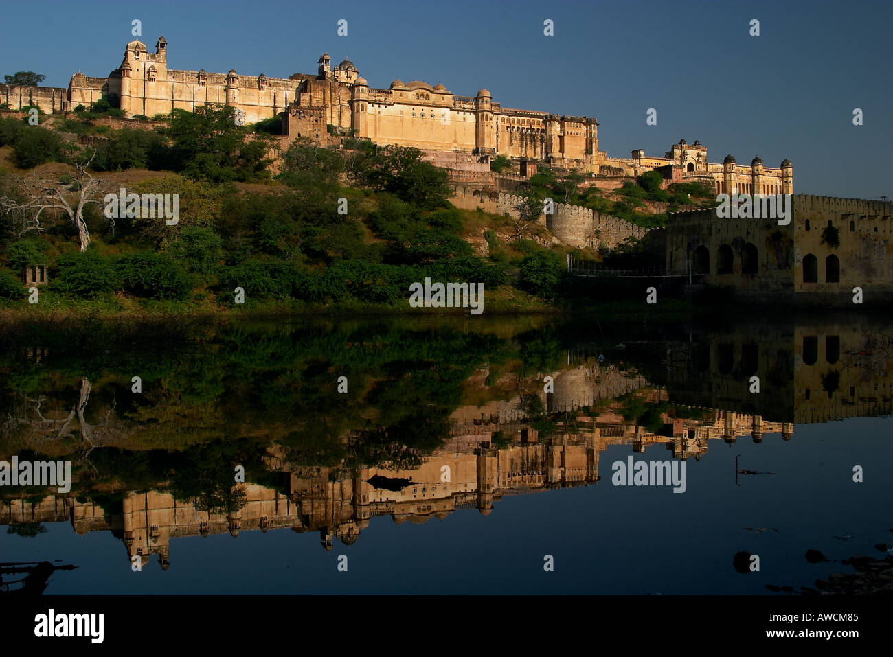 Amber Palace Amer Fort Jaipur Rajasthan India Stock Photo - Alamy