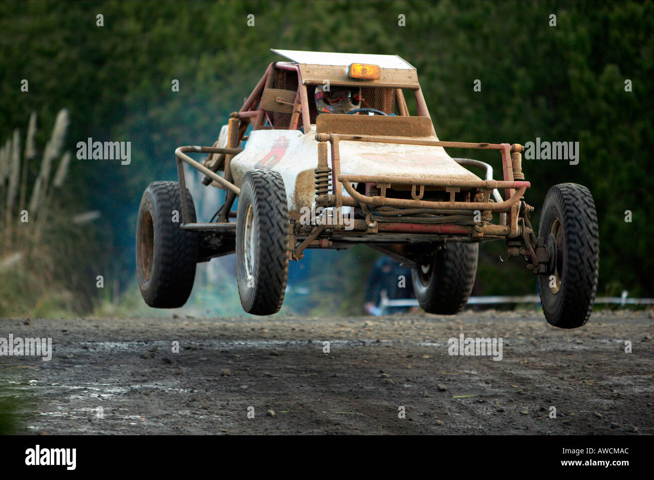 Off road racing woodhill forest Auckland New Zealand Stock Photo - Alamy