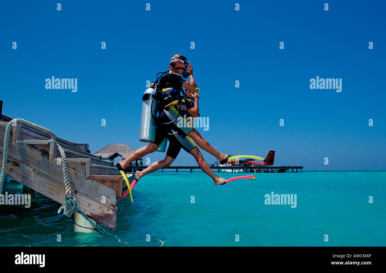 Diving Course on Maldives Maldives Indian Ocean Medhufushi Meemu Atoll ...