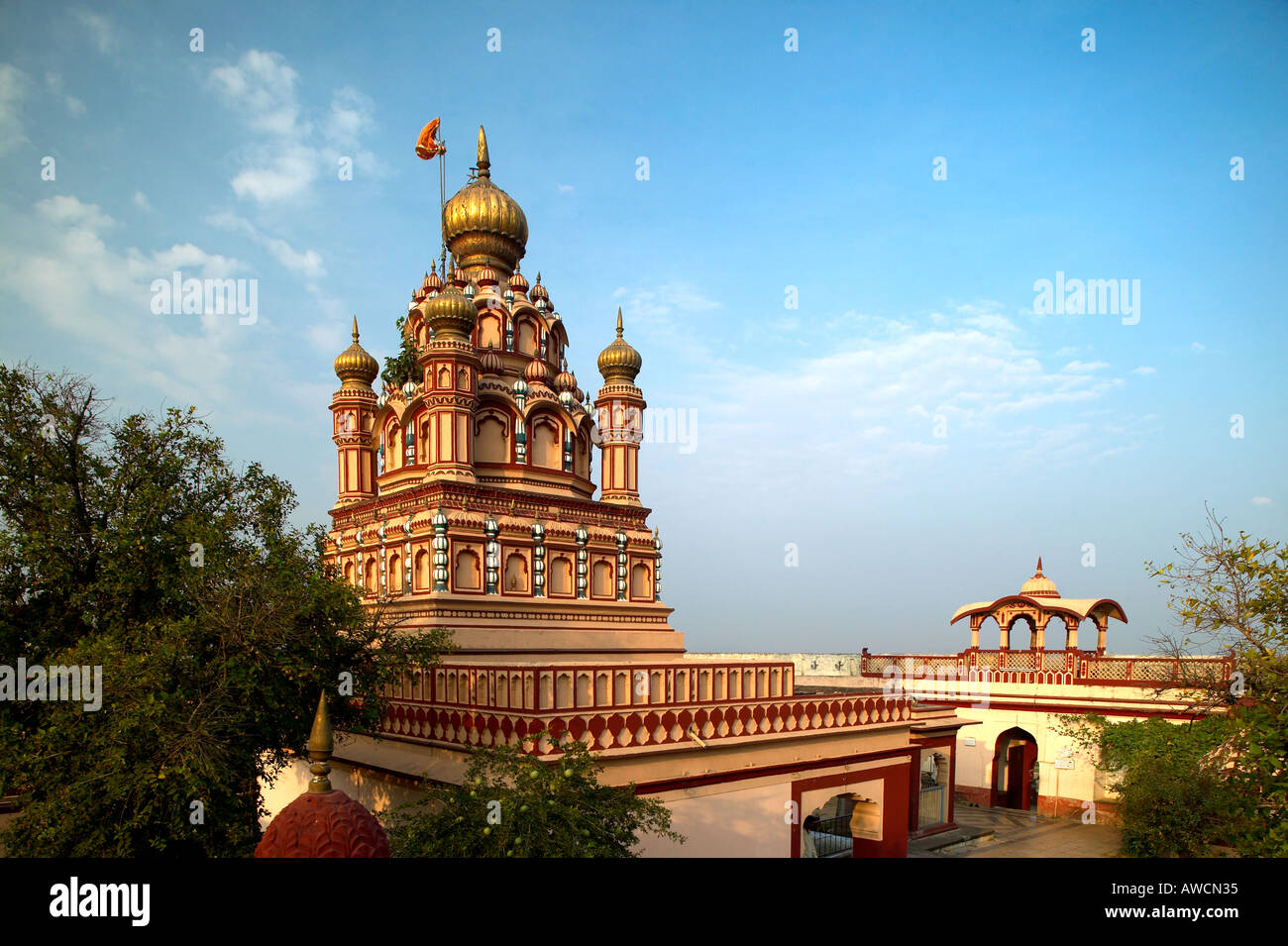 Parvati Hindu Temple Pune Maharashtra India Stock Photo - Alamy