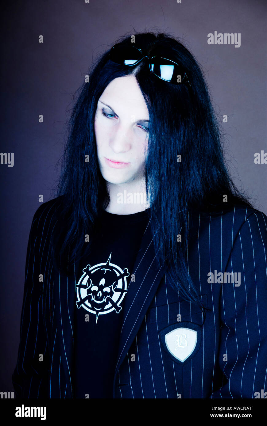 Goth Guy Hair