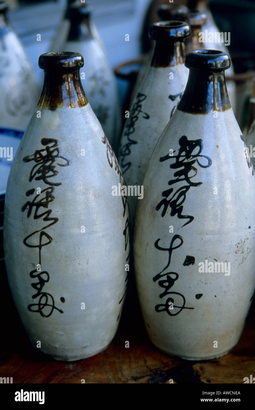 Sake flasks hi-res stock photography and images - Alamy