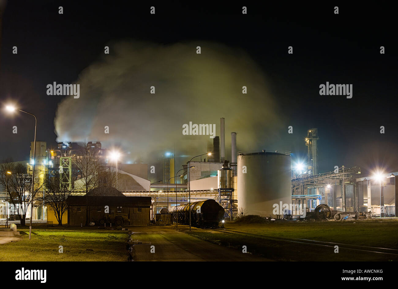 Sugar factory in Tulln, Lower Austria, Austria Stock Photo - Alamy
