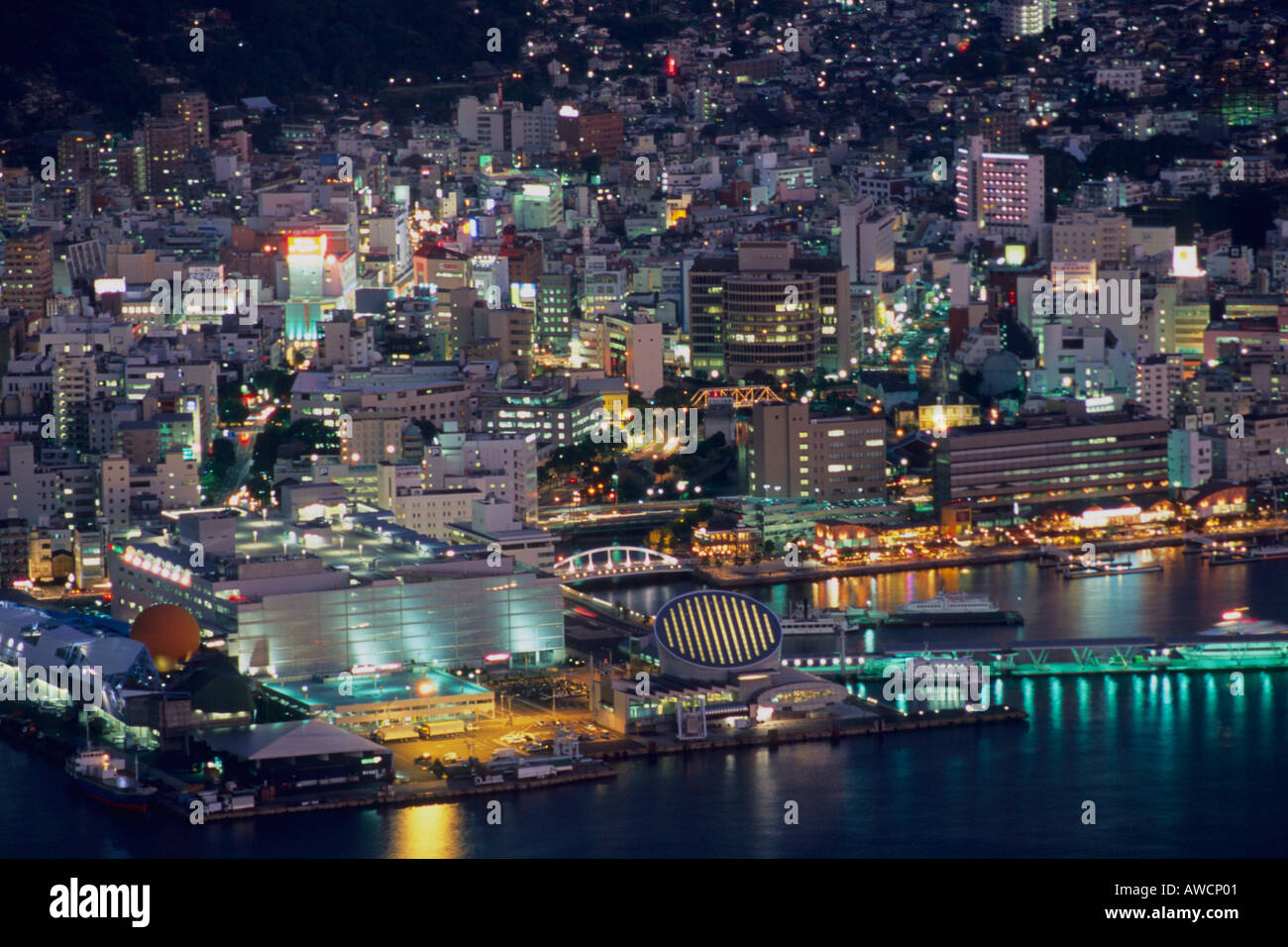 Nagasaki aerial view hi-res stock photography and images - Alamy