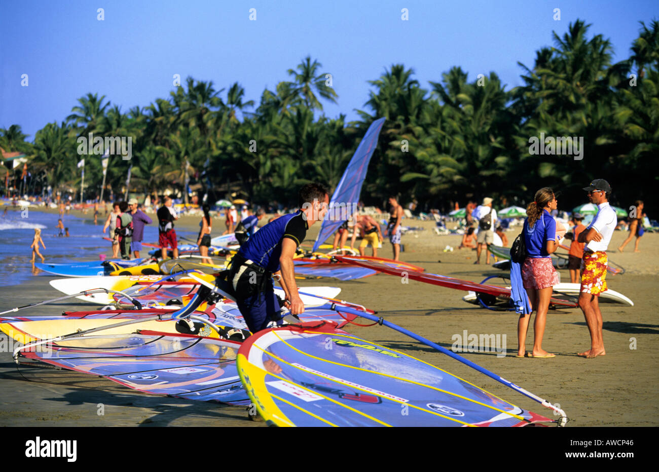 Cabarete dominican republic west indies caribbean hi-res stock ...