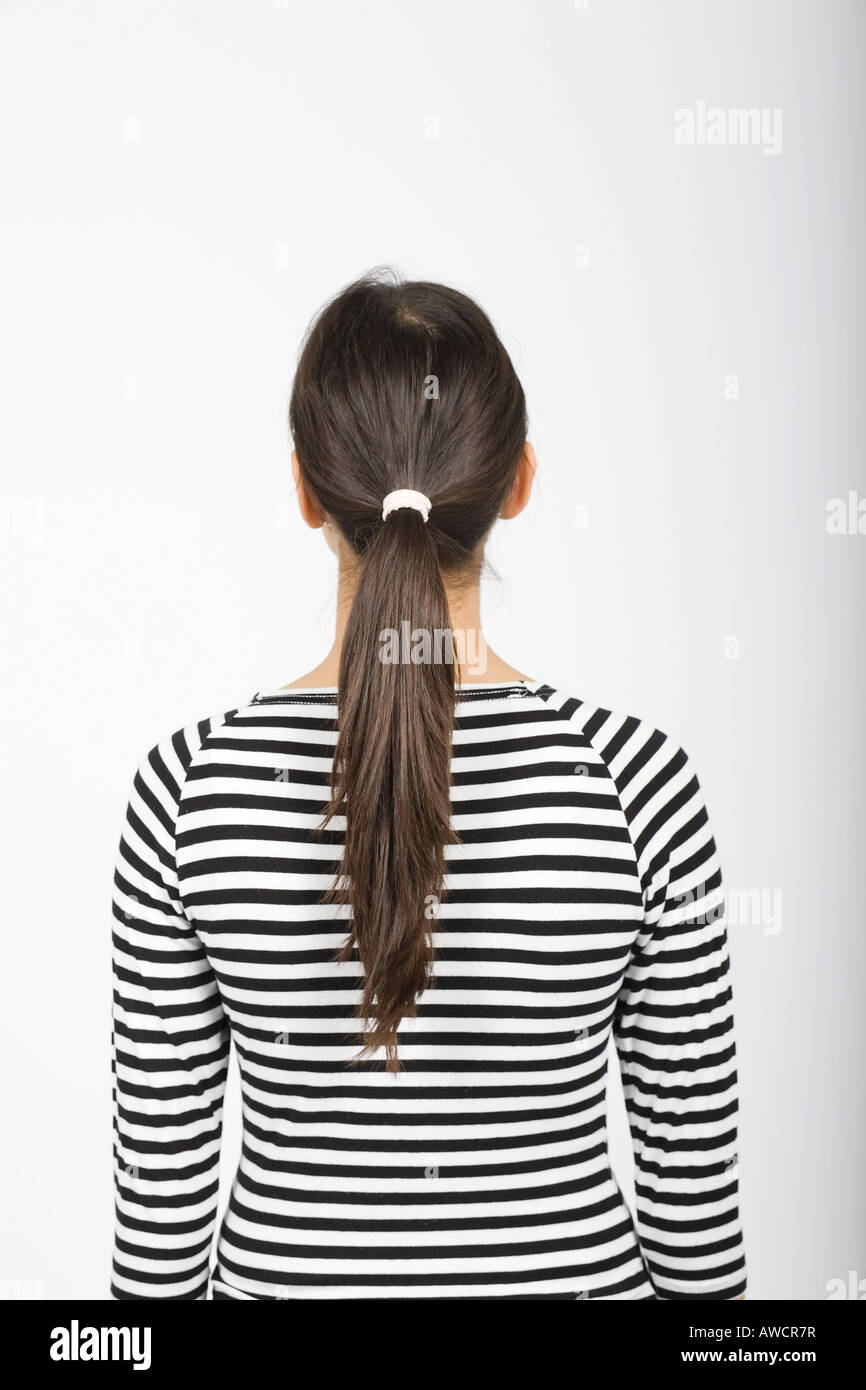 Black and white pigtails hi-res stock photography and images - Alamy