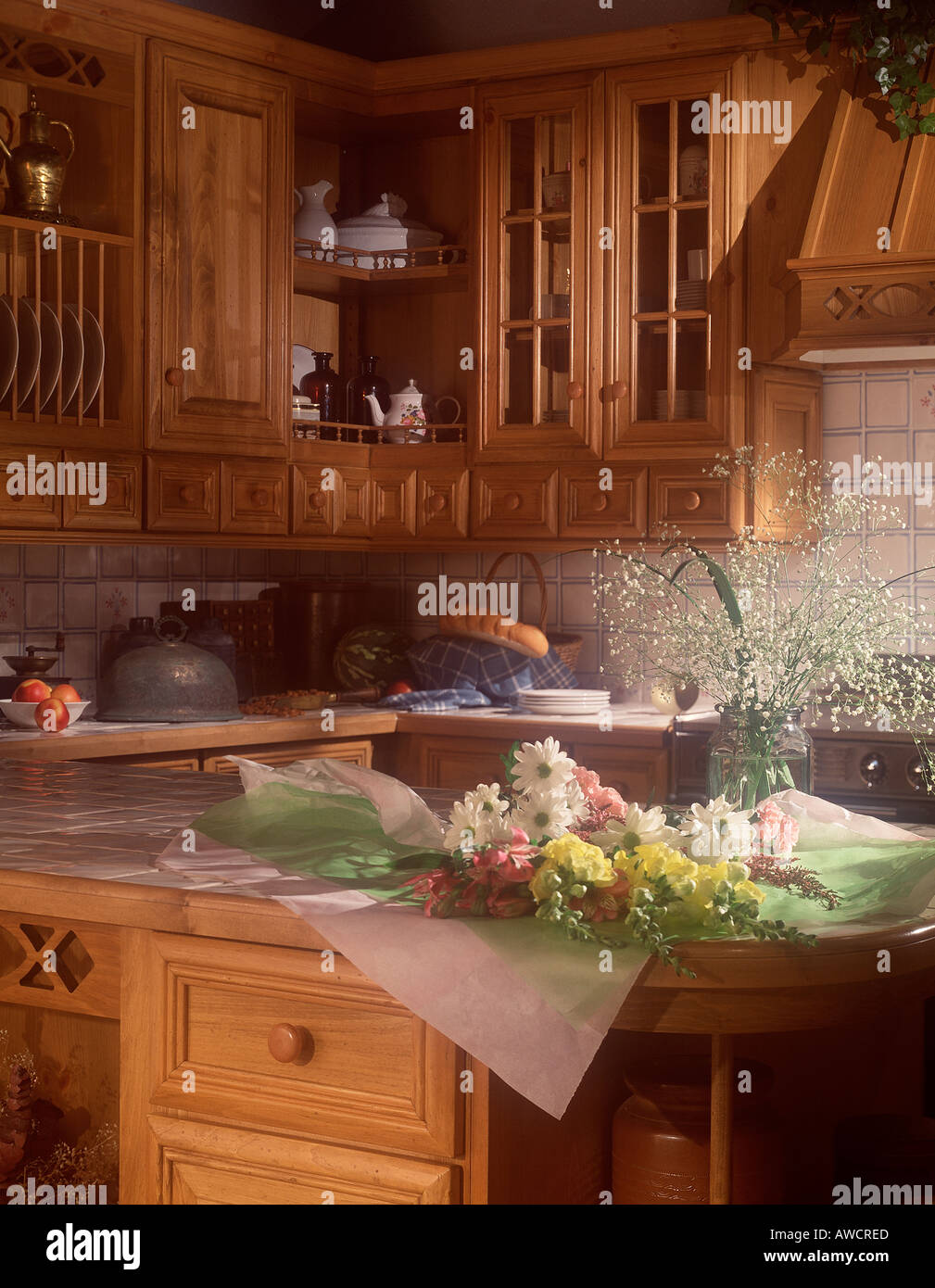 interior elegant quality kitchen Stock Photo - Alamy