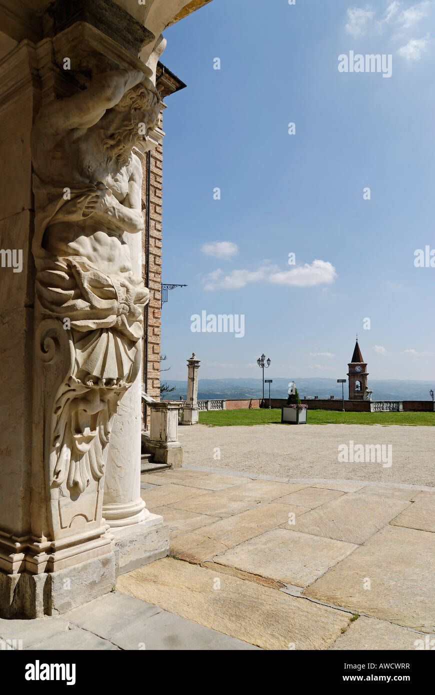 Govone in the Roero between Alba and Asti baroque castle Piedmont ...