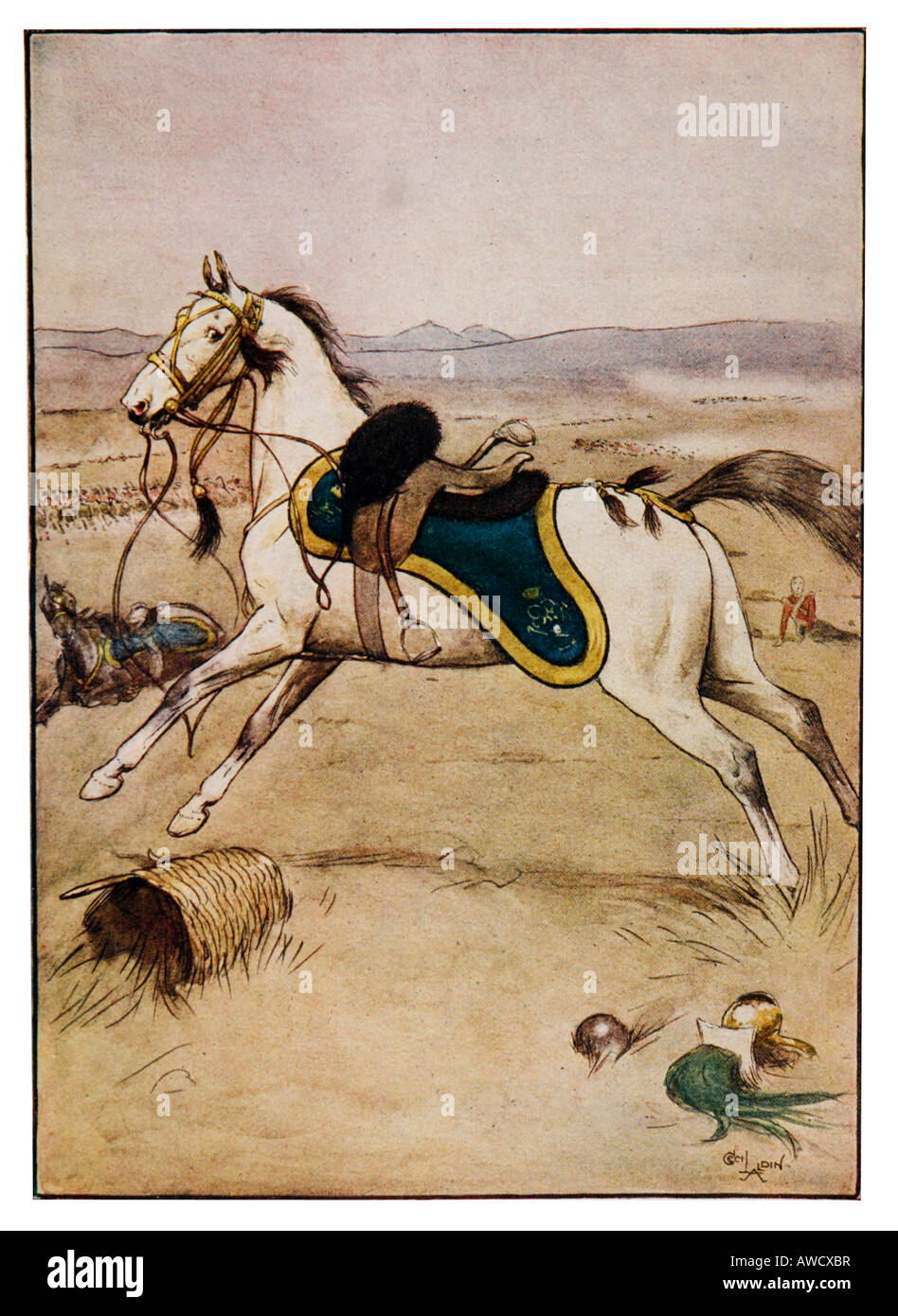 At the horse show Cut Out Stock Images & Pictures - Alamy