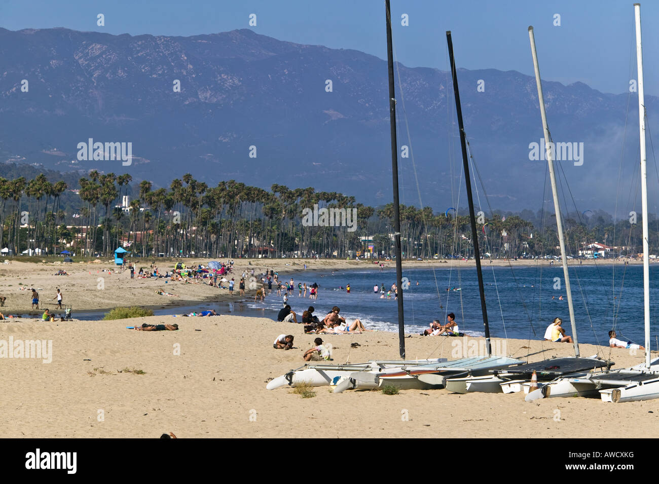 Beaches Santa Barbara, California, USA Stock Photo - Alamy