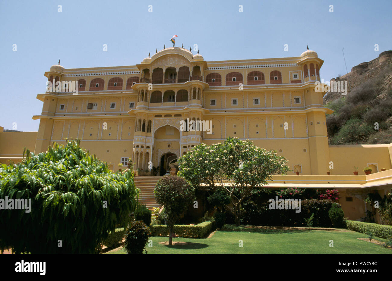 Devi Garh Palace hotel in village Delwara near Udaipur in Rajasthan ...