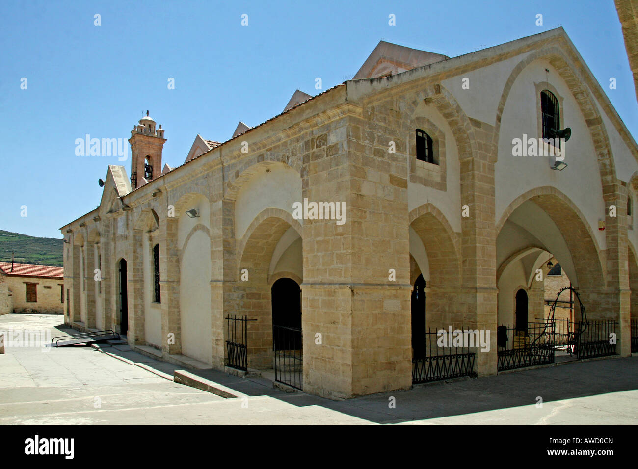 Timiou Stavrou Church, Omodos, Cyprus, Europe Stock Photo - Alamy
