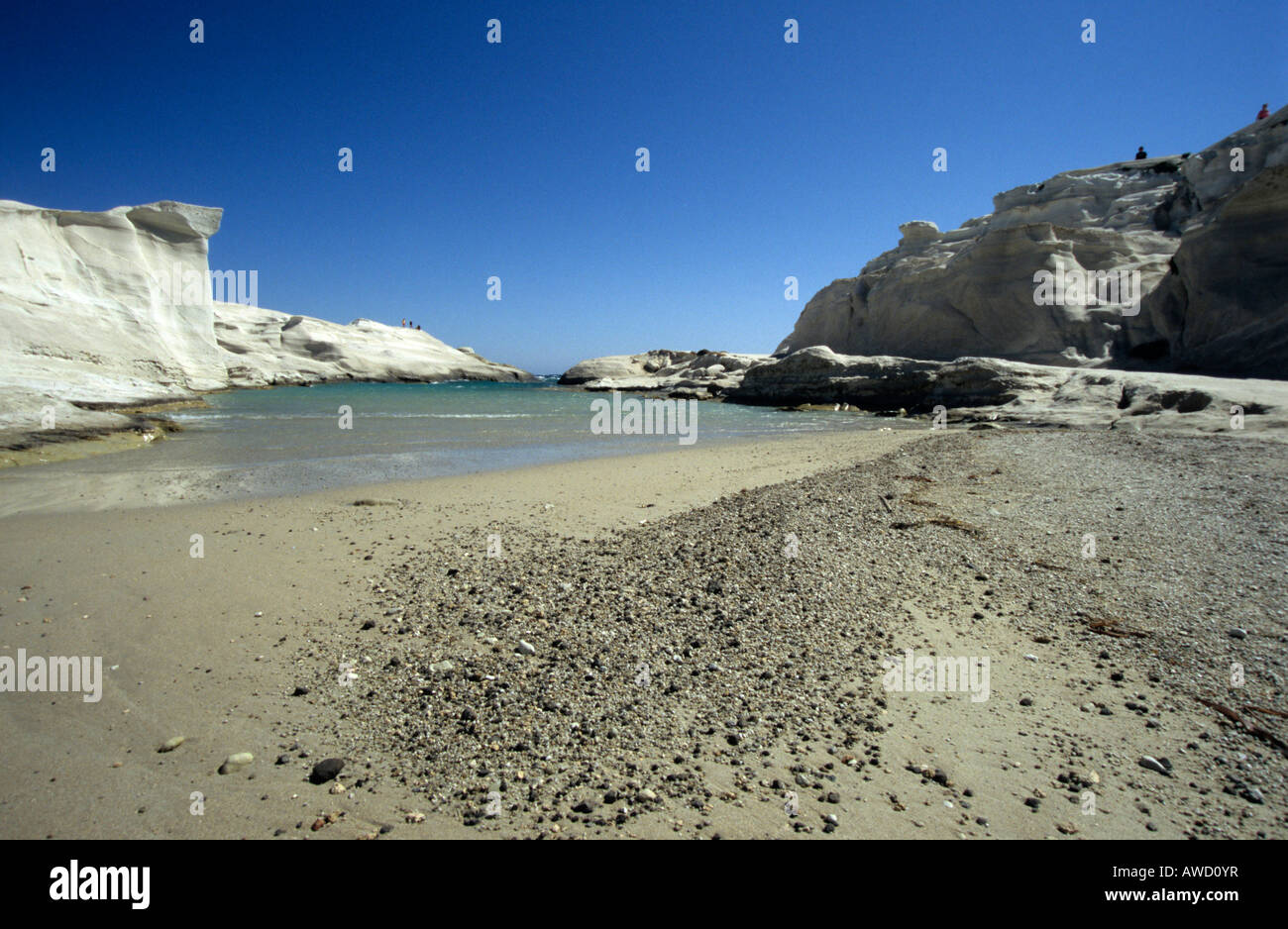 Milos greece beaches hi-res stock photography and images - Alamy
