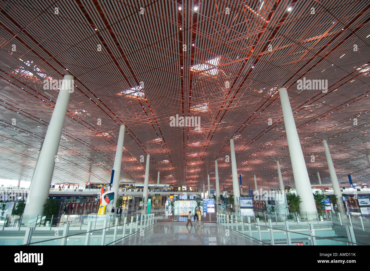 Terminal Three Beijing Capital Airport Stock Photo - Alamy