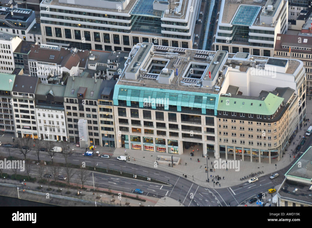 Europa Passage, Hamburg, Germany, Europe Stock Photo - Alamy
