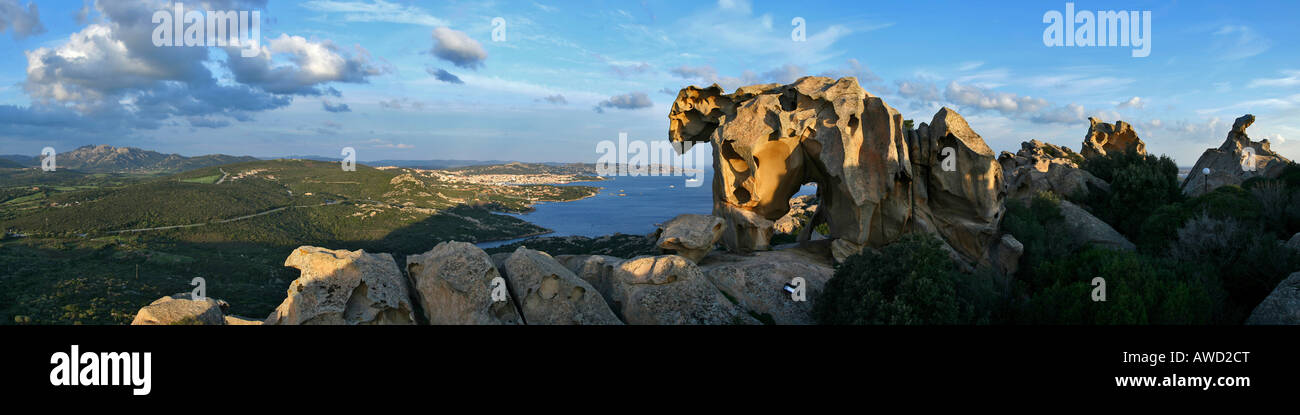 Palau Bear, rock formation, Palau, Sardinia, Italy, Europe Stock Photo ...